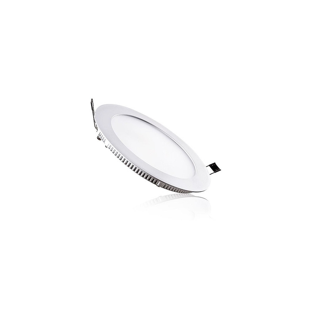 Downlight LED 12W 6000K, diseño extraplano, alta eficiencia