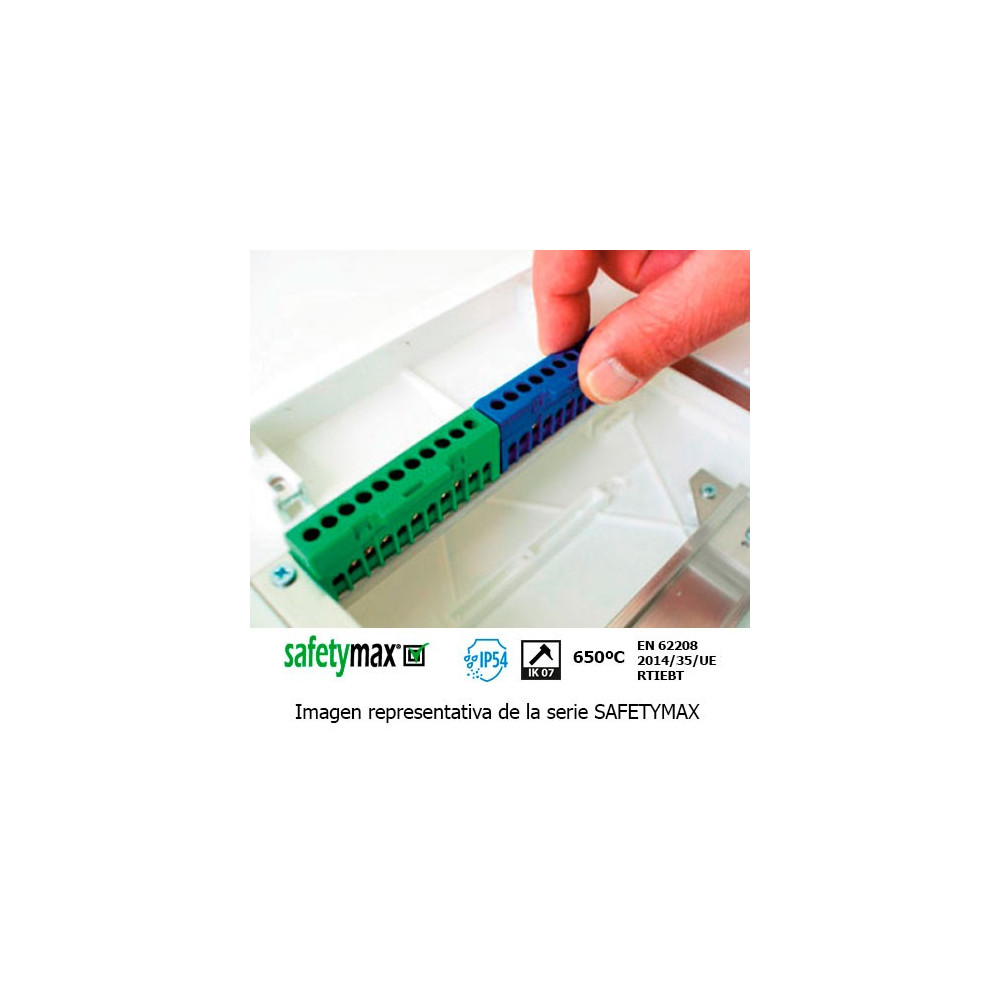 Cuadro eléctrico empotrar 59 elementos, aluminio lacado