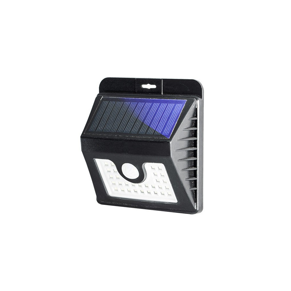 Aplique solar LED 3,5W con sensores, luz fría
